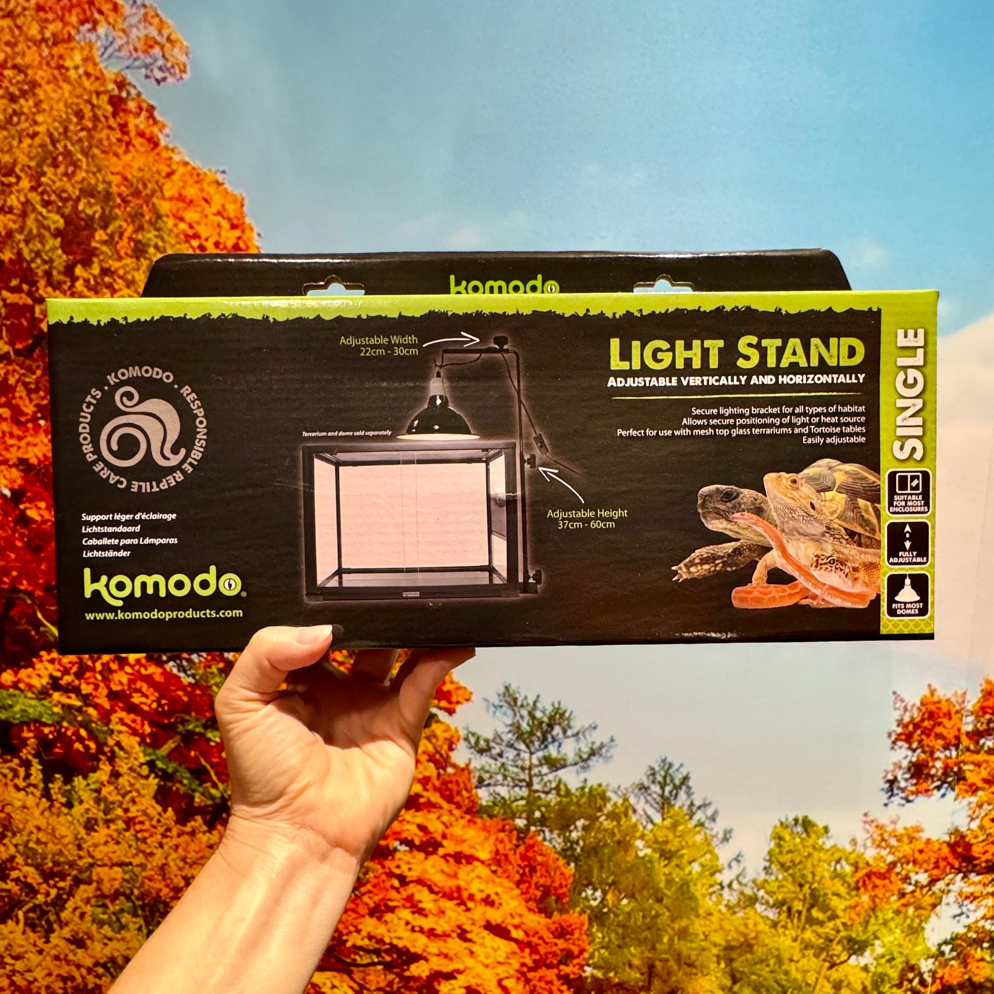 Single Brooder Heat Lamp Stand – Nest Box Online