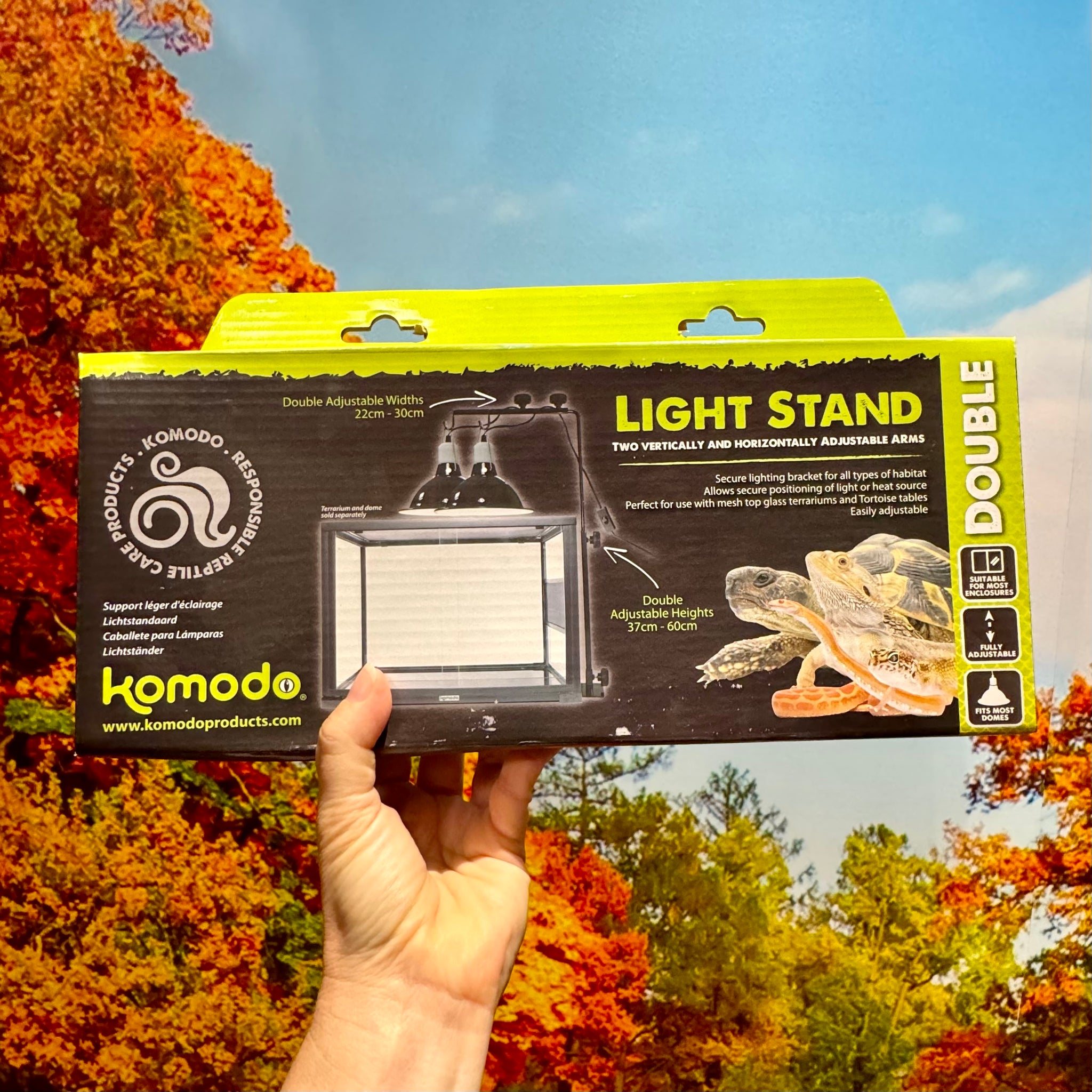 Double Brooder Heat Lamp Stand – Nest Box Online